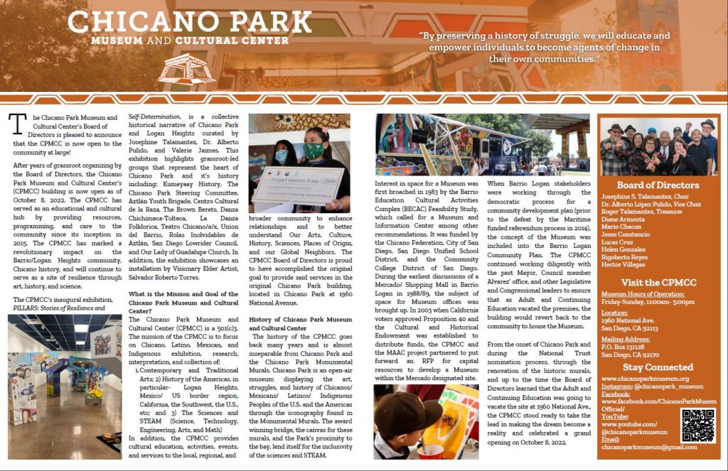About Us - Chicano Park Museum